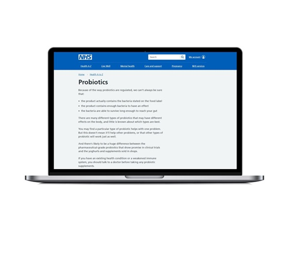 Understanding NHS Guidelines on Probiotics